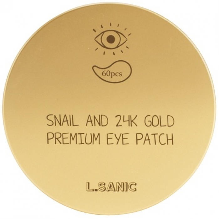 L'Sanic Snail and 24K Gold Premium Eye Patch: отзывы, инструкция, состав